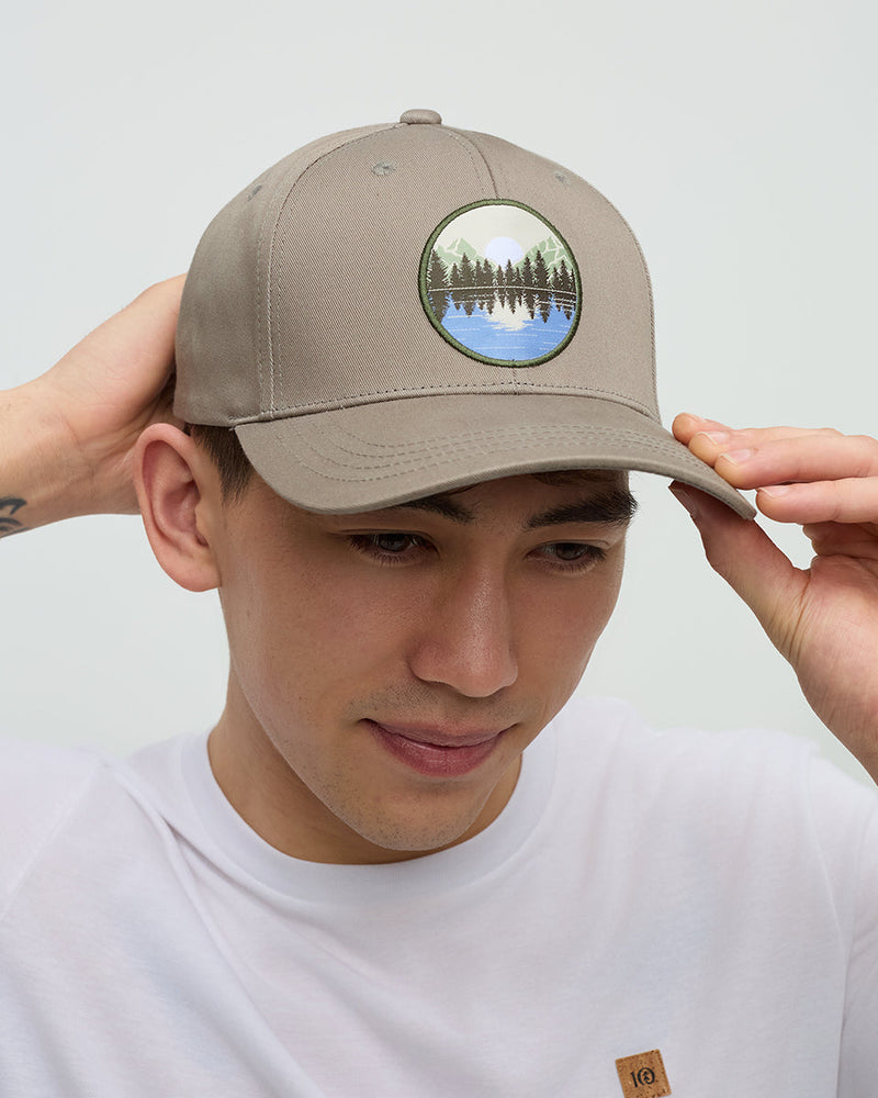 Ungendered Lake Patch Elevation Hat | Organic Cotton