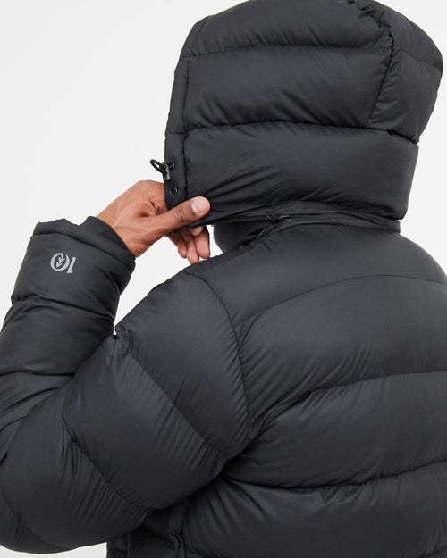 Unisex Cloud Shell Mid-Length Puffer | Recycled Polyester