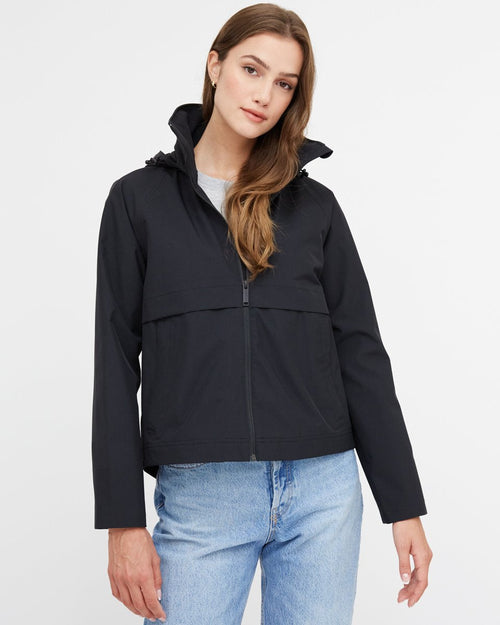 Womens Nimbus Short Rain Jacket | Recycled Polyester